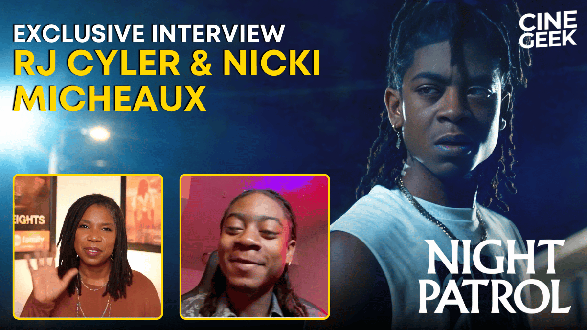 RJ Cyler y Nicki Micheaux hablan del horror de Night Patrol - Cine Geek
